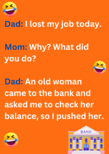 Funniest dad jokes about work - Joke in English